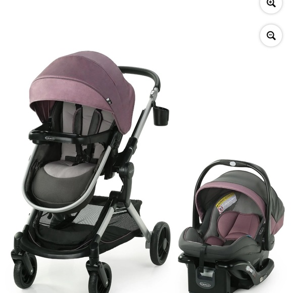 Graco | Shoes | Graco Modes Travel System With Snugride Car Seat Dusty ...